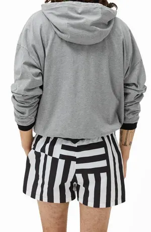Versace Medusa Head Oversize Cotton Jersey Pullover Hoodie