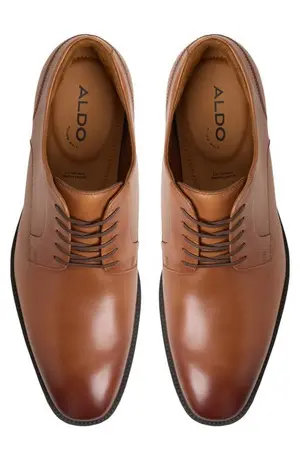 Aldo Teodoro Plain Toe Derby - Cognac