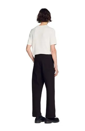 Sandro Barrel Jeans In Cotton