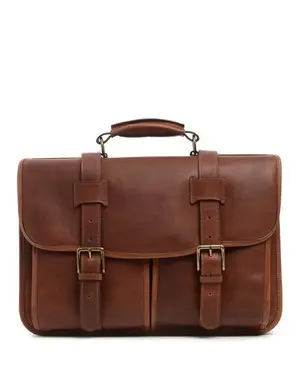 KORCHMAR Garfield Leather Briefcase - Espresso