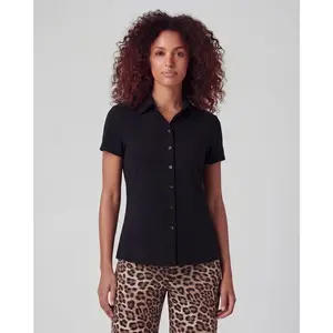 LORDS OF HARLECH Solid Shirts - Black