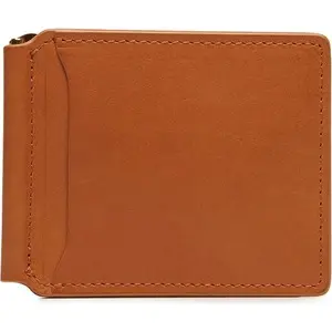 KORCHMAR Spencer Leather Money Clip Wallet - Tan