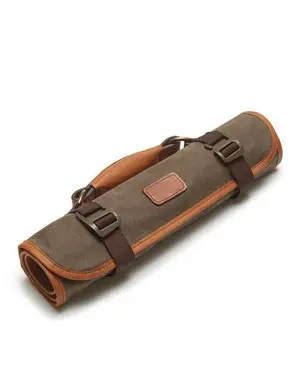 KORCHMAR Ramsey Waxed Canvas Tool Roll - Olive