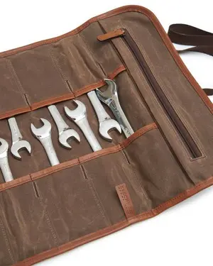 KORCHMAR Ramsey Waxed Canvas Tool Roll
