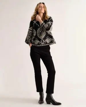 CARTOLINA Ynez Embroidered Top