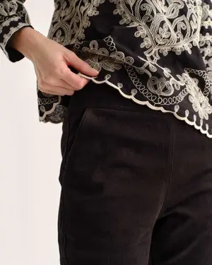CARTOLINA Ynez Embroidered Top