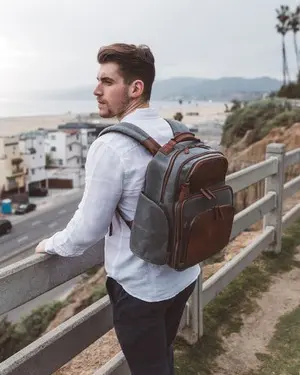 KORCHMAR Mason Workday Canvas Backpack