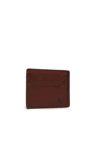 KORCHMAR Knox Slim Leather Wallet - Brown