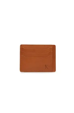 KORCHMAR Knox Slim Leather Wallet - Tan