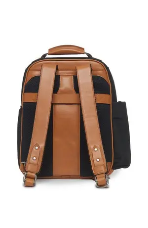 KORCHMAR Mason Workday Ballistic Nylon And Leather Backpack