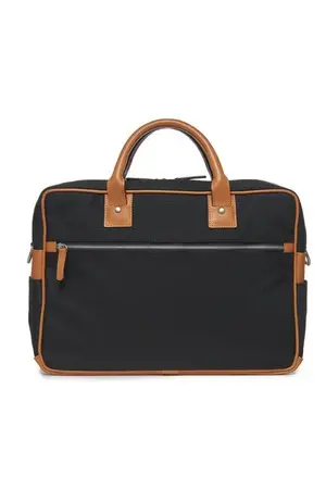 KORCHMAR Redford Ballistic And Leather Briefcase