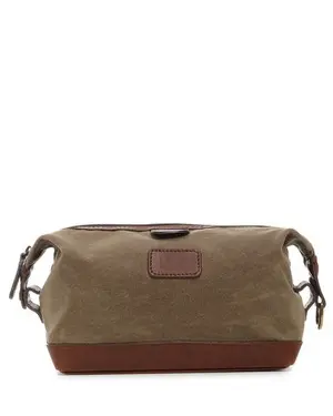 KORCHMAR Ryder Waxed Canvas Dopp Kit - Olive