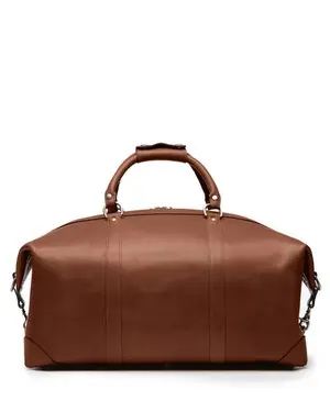 KORCHMAR Twain 22" Leather Weekender - Brown