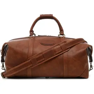 KORCHMAR Twain 22" Leather Weekender Espresso