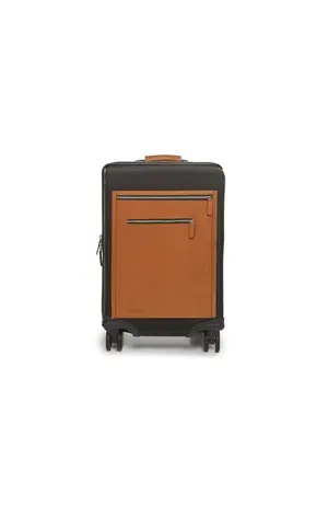 KORCHMAR Hudson 22" Ballistic Wheeled Carry-on Luggage - Black