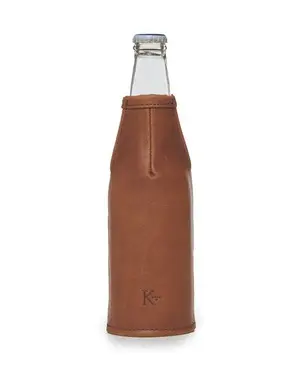 KORCHMAR Dale Leather Beverage Coozie - Espresso