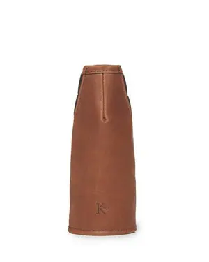 KORCHMAR Dale Leather Beverage Coozie - Espresso