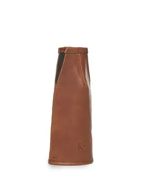 KORCHMAR Dale Leather Beverage Coozie - Espresso