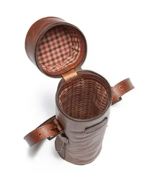 KORCHMAR Bellevue Leather Bottle Bag - Espresso