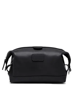 KORCHMAR Ryder Leather Dopp Kit - Black