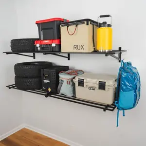 STOREYOUR Heavy-duty Garage Wall Mount Shelving System
