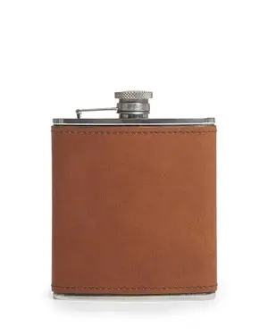 KORCHMAR Arlo Leather-wrapped Hip Flask
