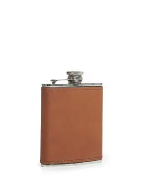 KORCHMAR Arlo Leather-wrapped Hip Flask