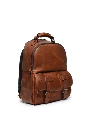 KORCHMAR Lewis Heritage Leather Backpack - Espresso