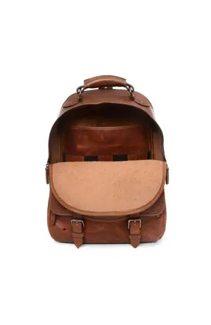 KORCHMAR Lewis Heritage Leather Backpack - Espresso