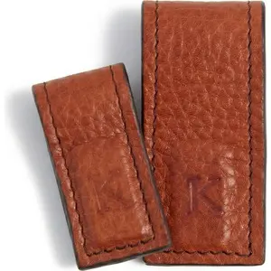 KORCHMAR Edison Leather Cord Wrapperset - Pebbled Tan