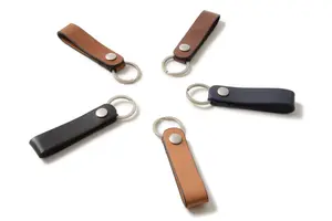 KORCHMAR Arthur Leather Key Chain - Tan