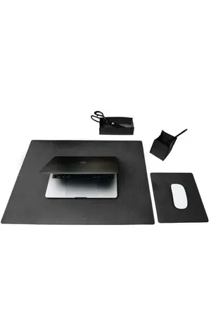 KORCHMAR Mead Leather Mouse Pad - Black