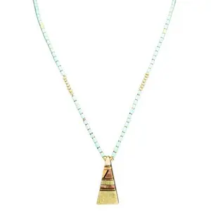 MADISON BEVERLY HILLS Vintage Santo Domingo-3 Necklace - Blue
