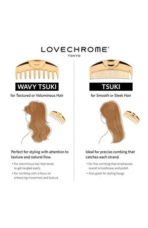 LOVECHROME K24gp Wavy Tsuki Comb