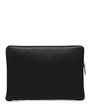 KORCHMAR Clifford Leather Laptop Sleeve Black