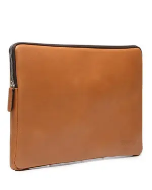 KORCHMAR Clifford Leather Laptop Sleeve - Tan
