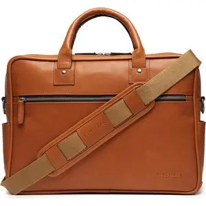 KORCHMAR Redford Leather Briefcase - Tan