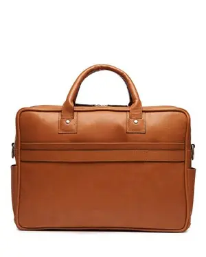 KORCHMAR Redford Leather Briefcase - Tan