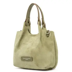 GIANNI CHIARINI Dua Leather Mini Hobo Bag - Light-green