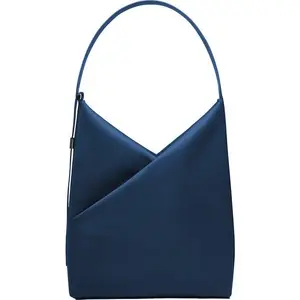 LUX AND NYX Origami Hobo Bag With Detachable Laptop Sleeve - Navy