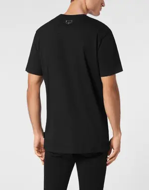 Philipp Plein T-shirt Round Neck Ss Tm Luxe - Black