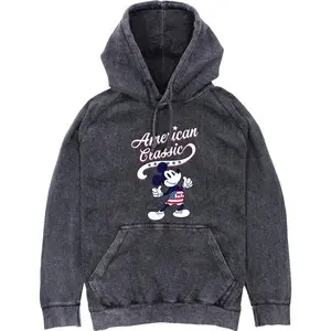 MICKEY & FRIENDS Retro American Classic Pull Over Hoodie