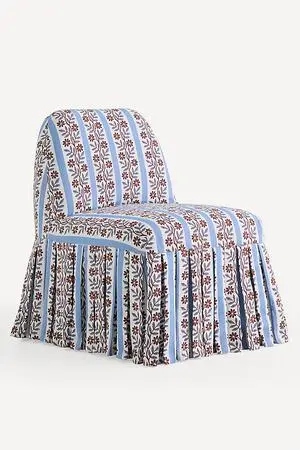 Anthropologie Amelia Ruffle Slipcover - Evita