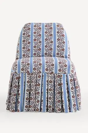 Anthropologie Amelia Ruffle Slipcover