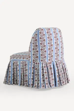 Anthropologie Amelia Ruffle Slipcover