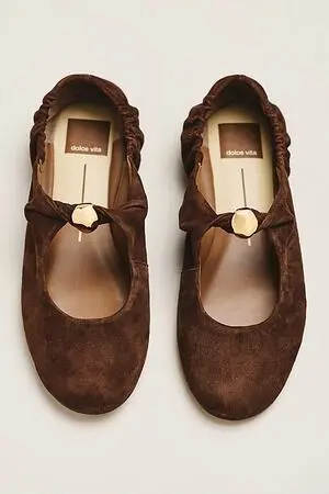 Dolce Vita Cornel Ballet Flats - Dark Chocolate
