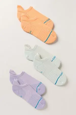 Stance Ankle Socks, Set Of 3 - Orange