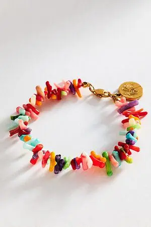 Anthropologie Palas Calvi Beaded Bracelet - Multi