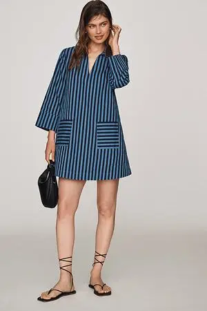 English Factory Cotton Kaftan Mi Dress