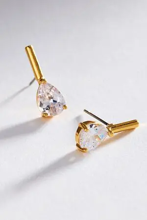 ALV JEWELS Parker Post Earrgs - Gold